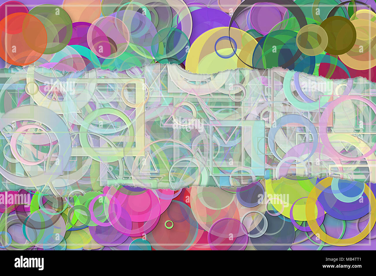 Blank abstract shapes pattern background or texture for name, caption ...