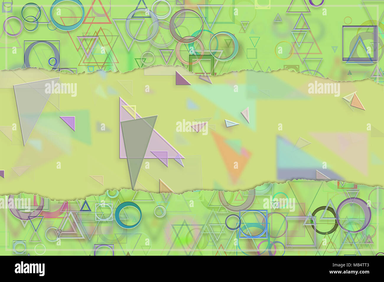 Blank abstract shapes pattern background or texture for name, caption ...