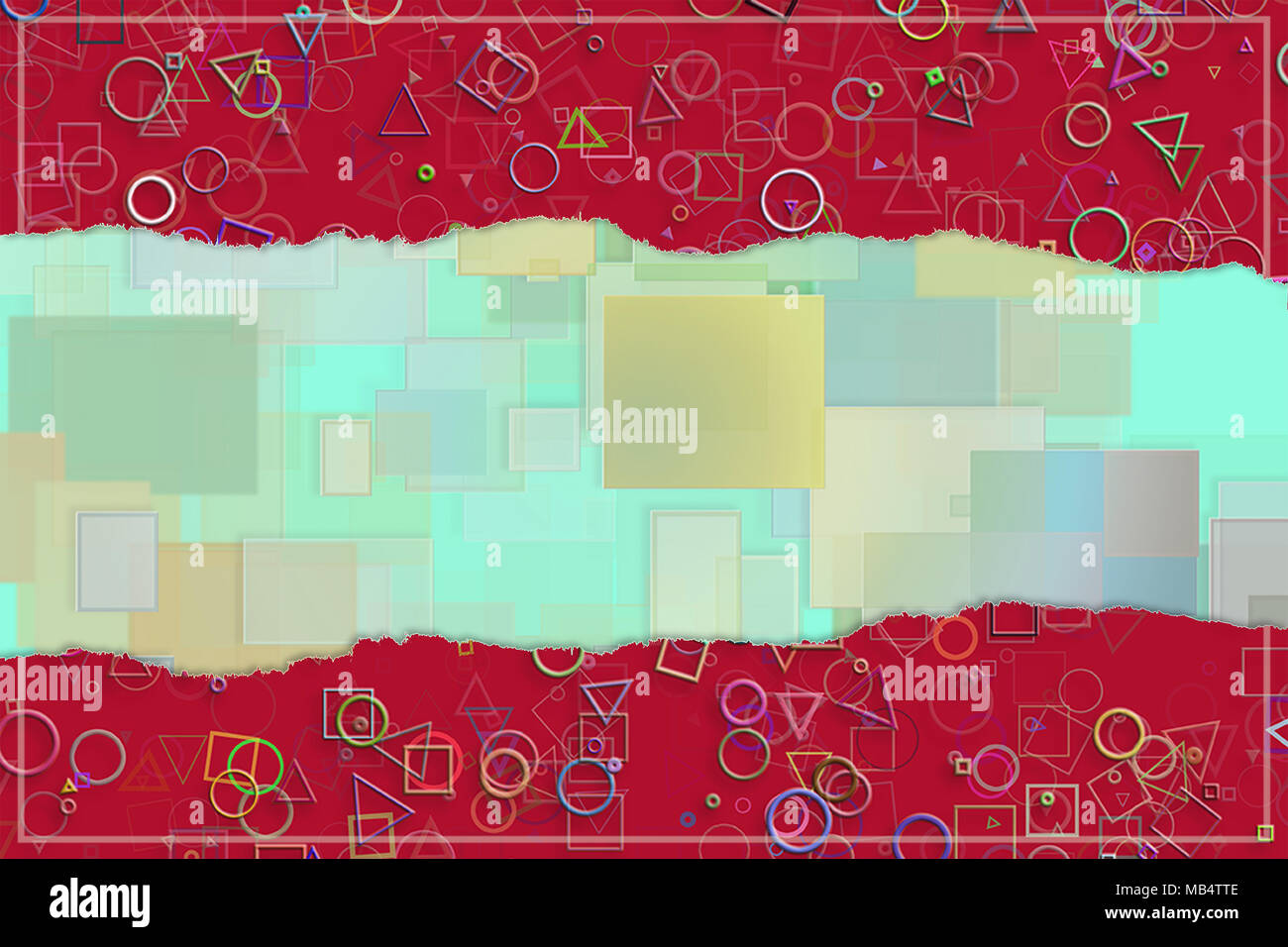 Blank abstract shapes pattern background or texture for name, caption ...