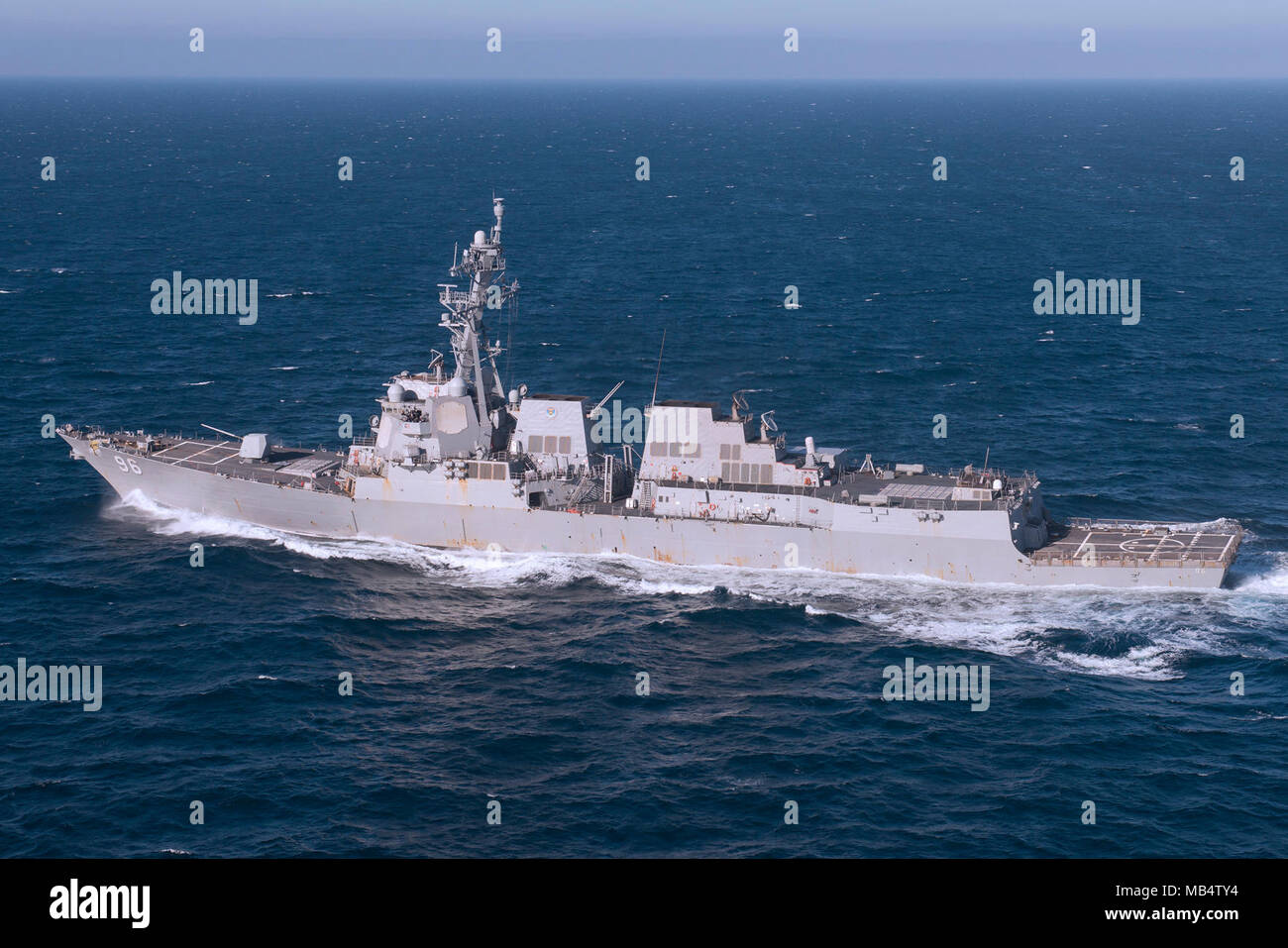 ATLANTIC OCEAN (Feb. 16, 2018) The Arleigh Burke-class guided-missile ...