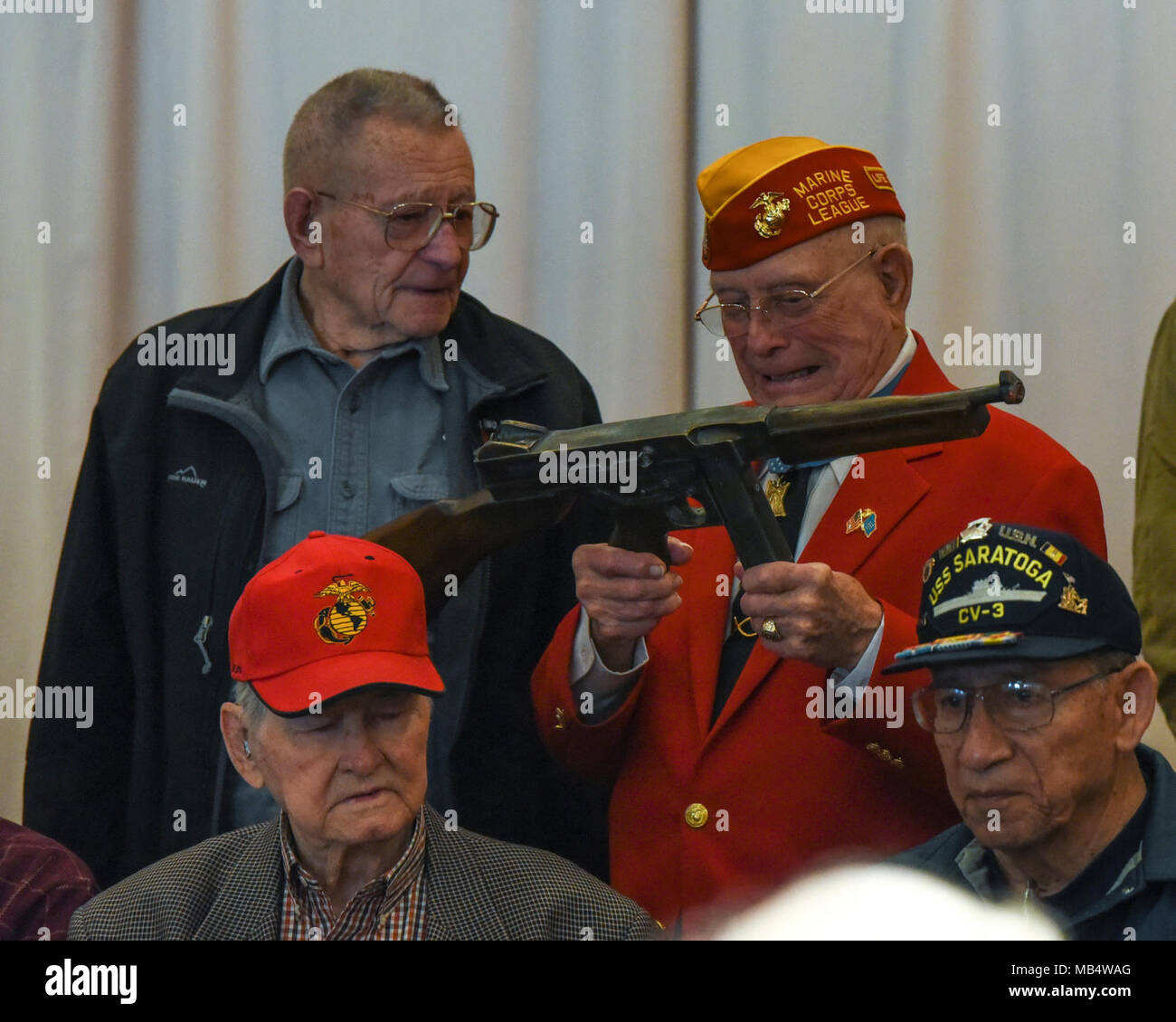 Thompson submachine gun hi-res stock photography and images - Alamy