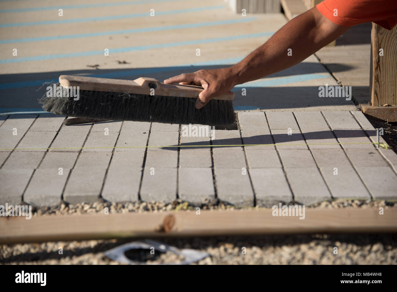 Sweeping up sand hi-res stock photography and images - Alamy