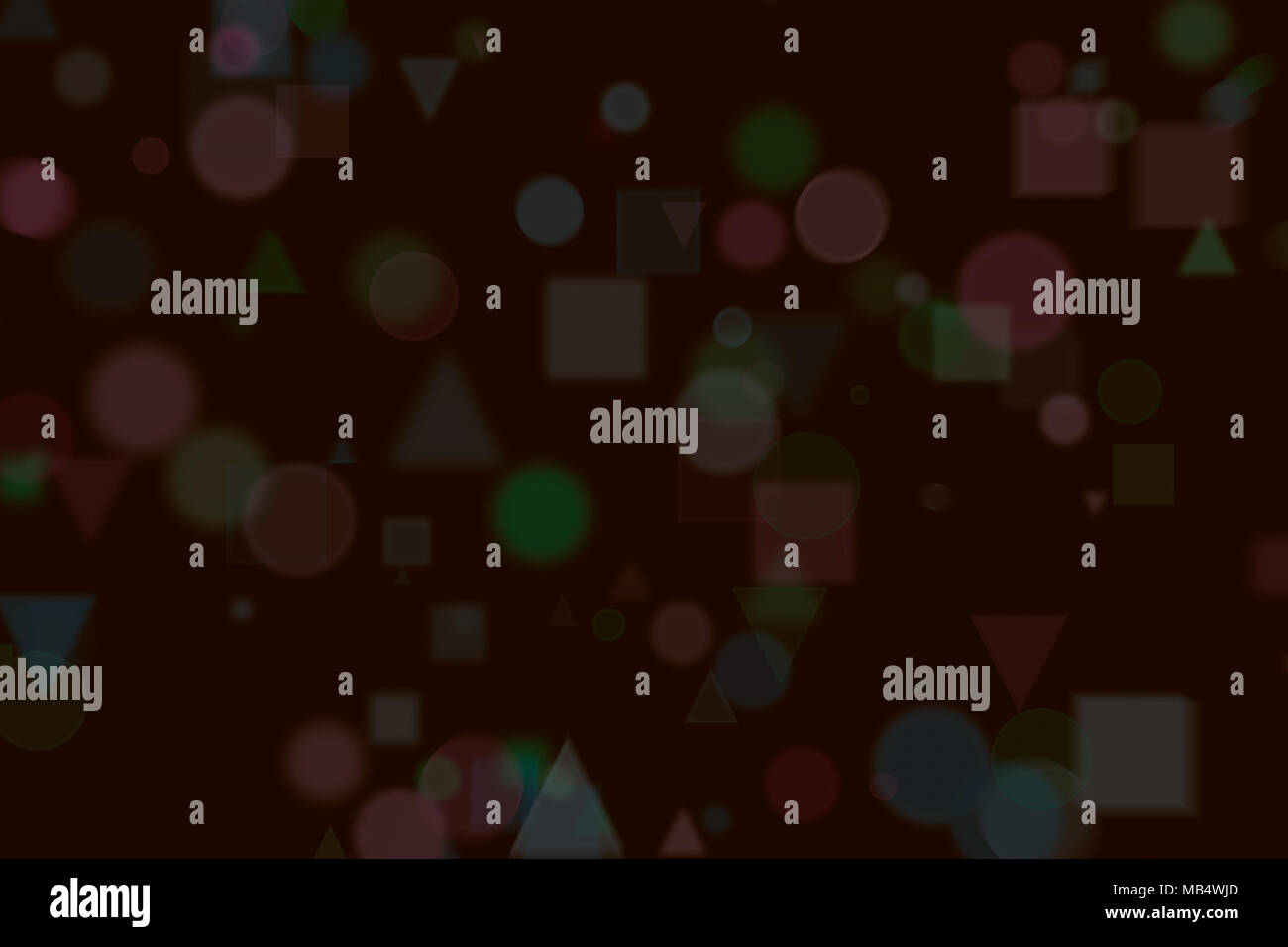 Random circle, square & rectangle shape, digital generative art for web ...