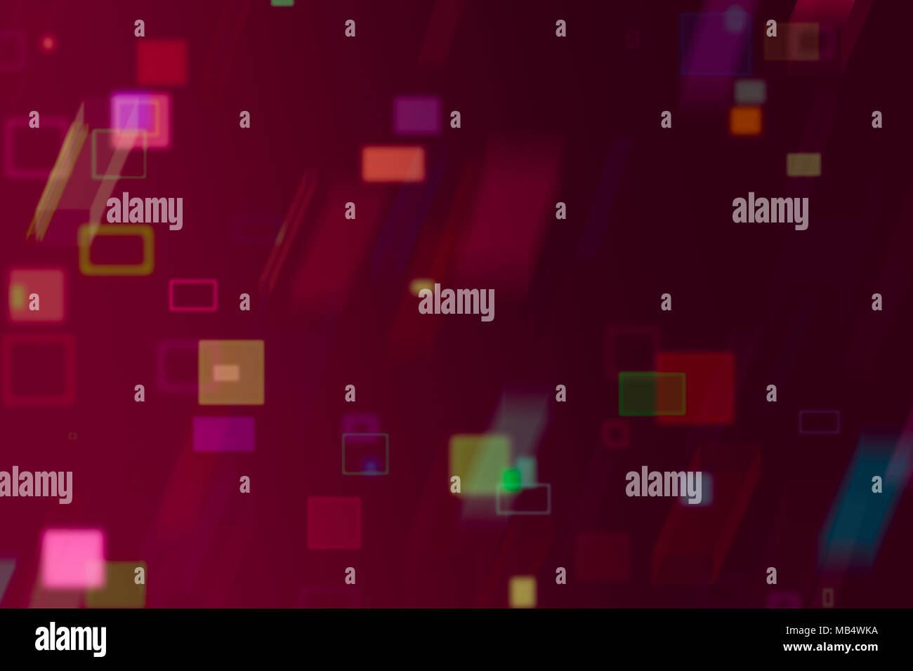 Random square & rectangle shape, digital generative art for web page ...