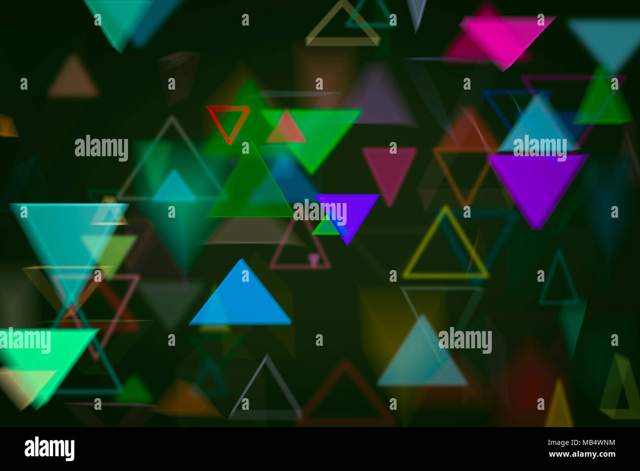 Random triangle shape, digital generative art for web page, graphic ...