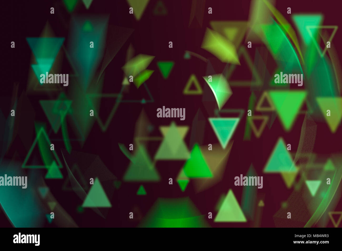 Random triangle shape, digital generative art for web page, graphic ...