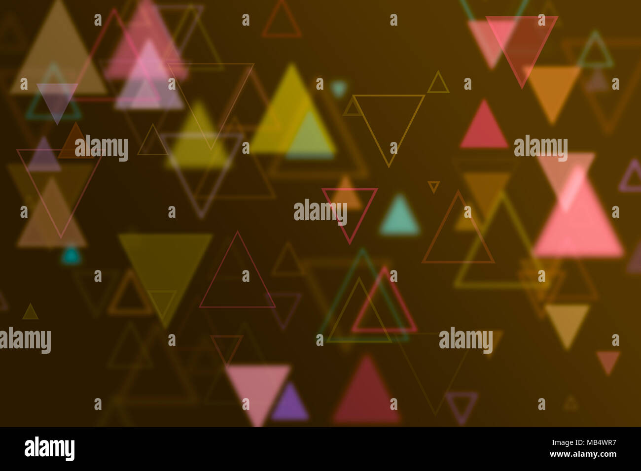 Random triangle shape, digital generative art for web page, graphic ...