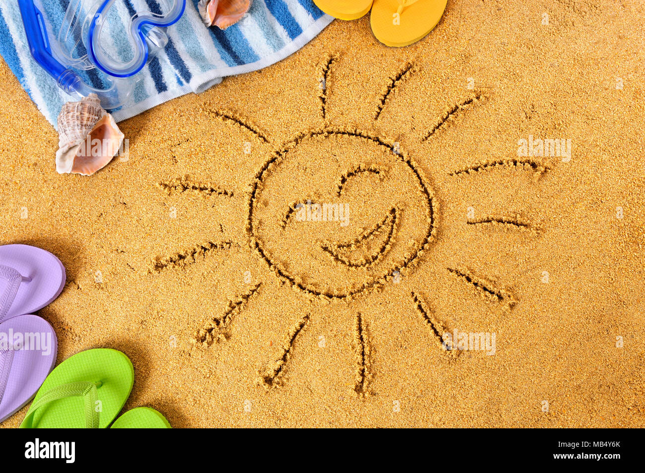 Smiley face drawing hi-res stock photography and images - Alamy