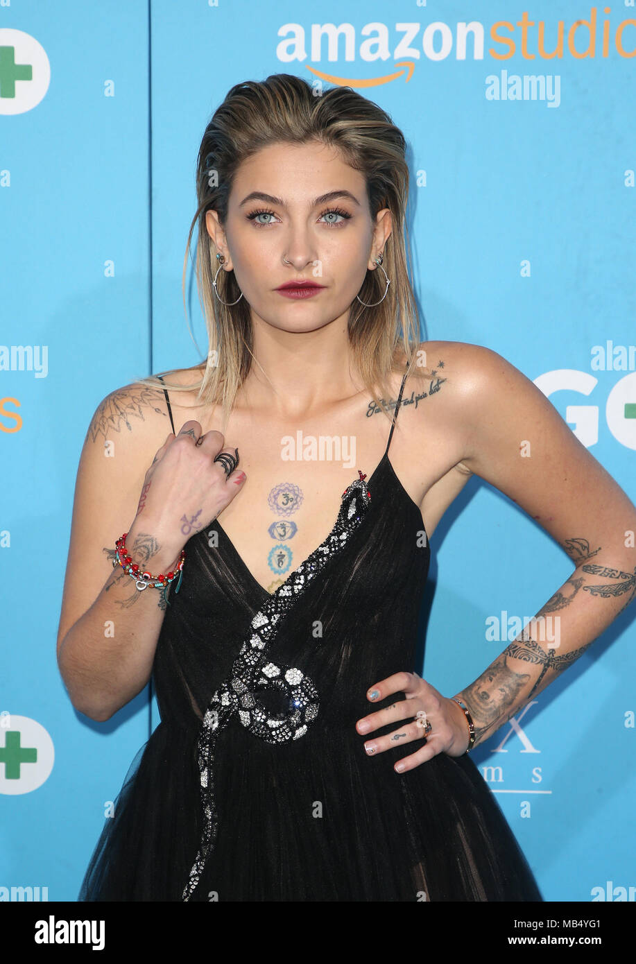 Premiere of 'Gringo' at Regal LA Live - Arrivals Featuring: Paris ...