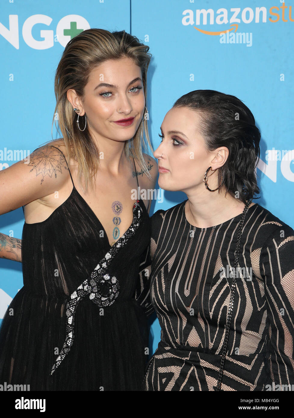 Premiere of 'Gringo' at Regal LA Live - Arrivals Featuring: Paris ...