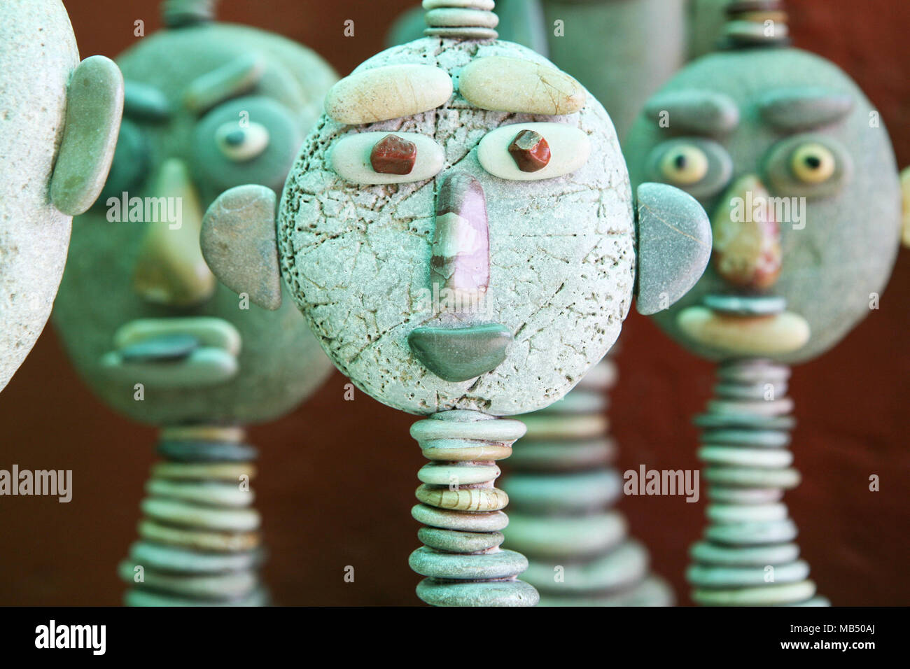 Stone idols hi-res stock photography and images - Alamy