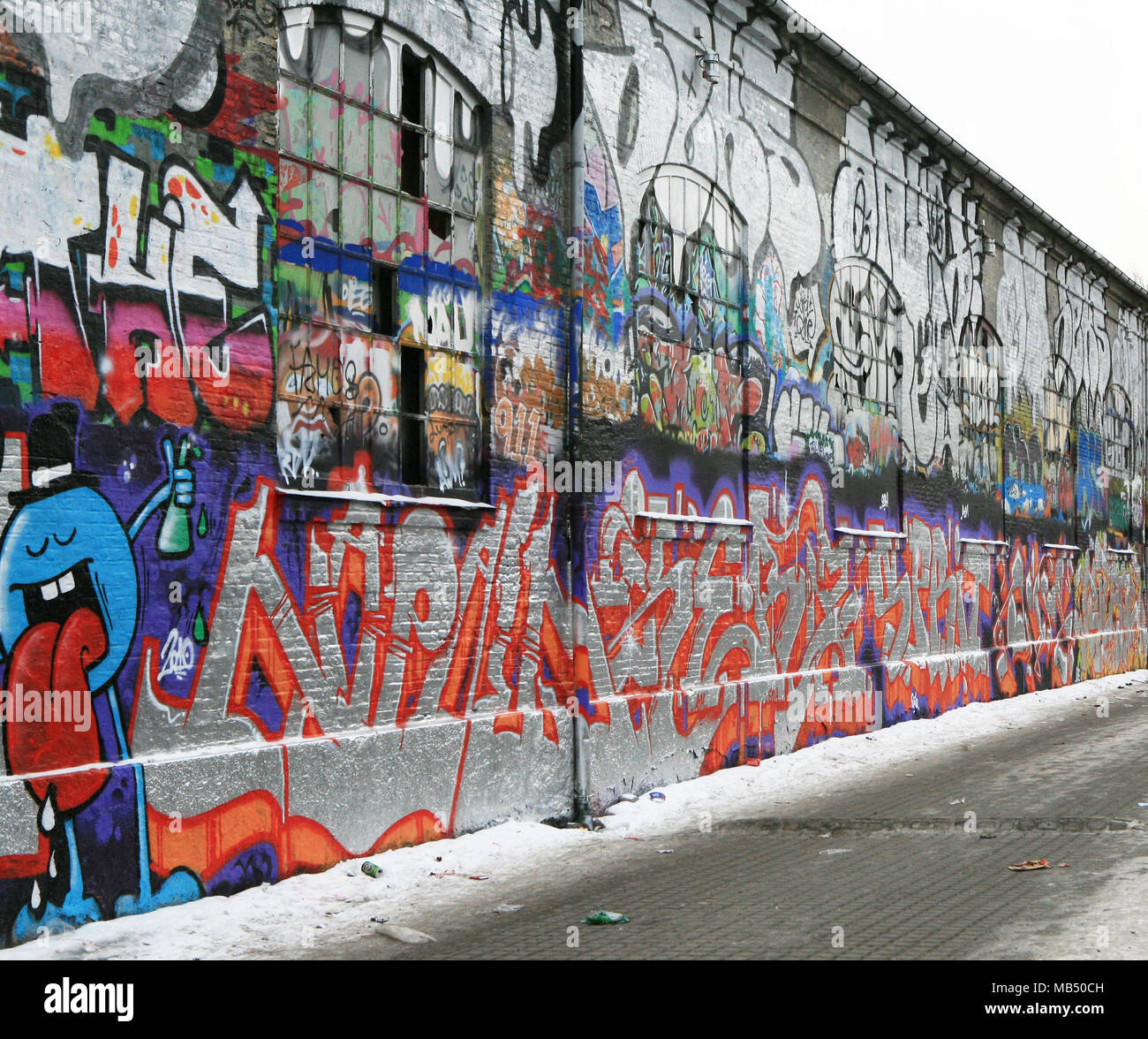 Old Factory Graffiti High Resolution Stock Photography and Images - Alamy