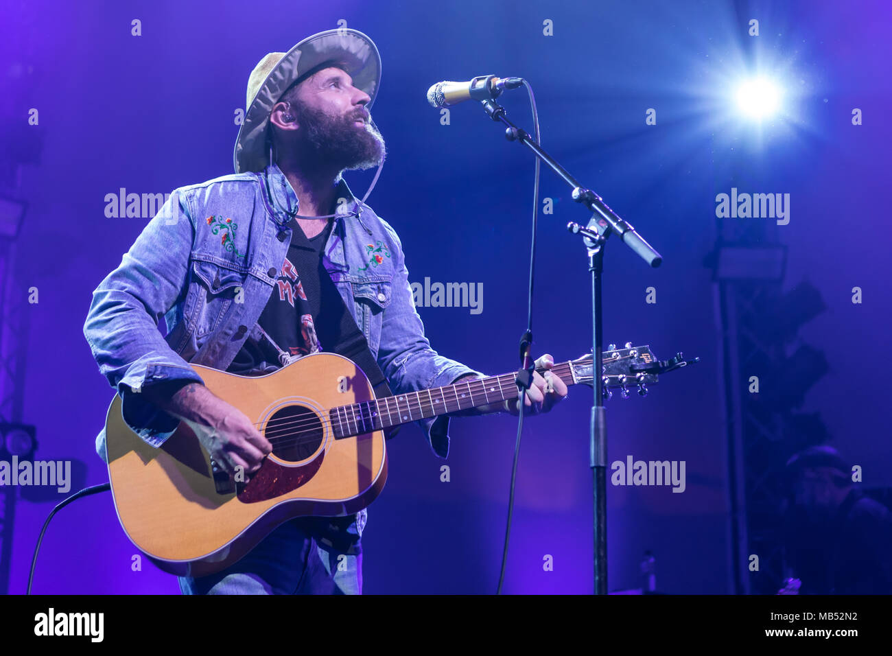 The Canadian folk pop band The Strumbellas live at the 25th Blue Balls ...