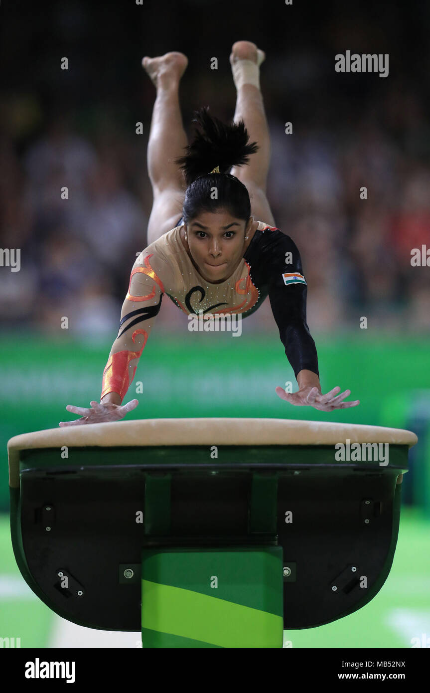 Indias arena budda reddy on vault hi-res stock photography and images ...