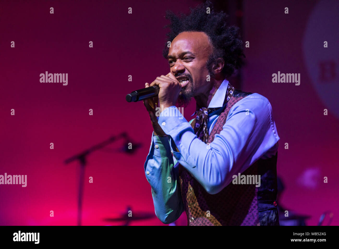The American singer and songwriter Fantastic Negrito live at the 25th ...