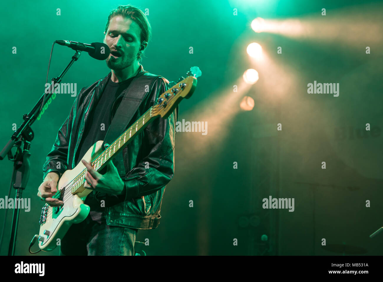 The British band Wild Beasts with singer Hayden Thorpe live at the 25th ...