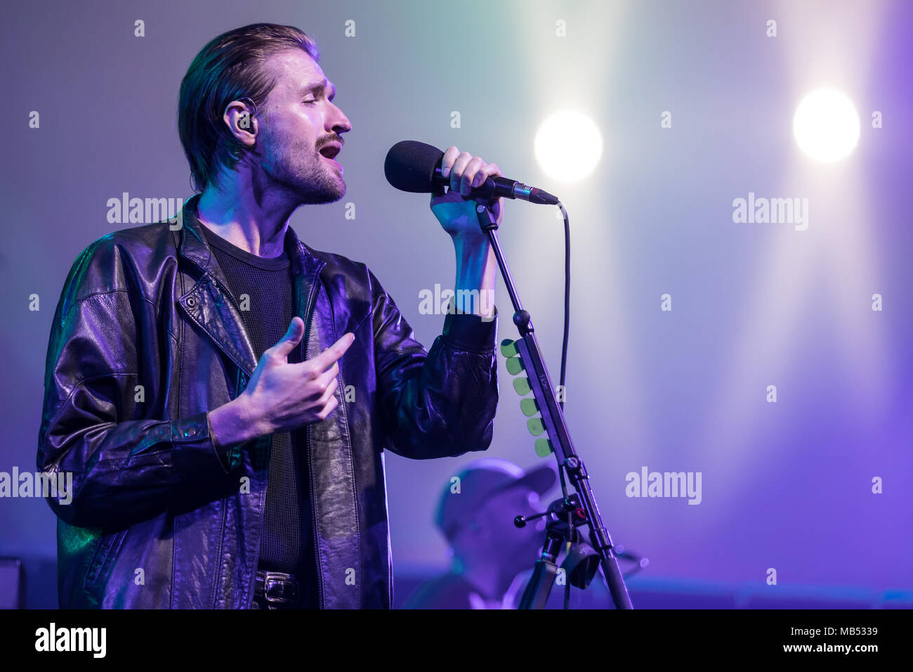 The British band Wild Beasts with singer Hayden Thorpe live at the 25th ...