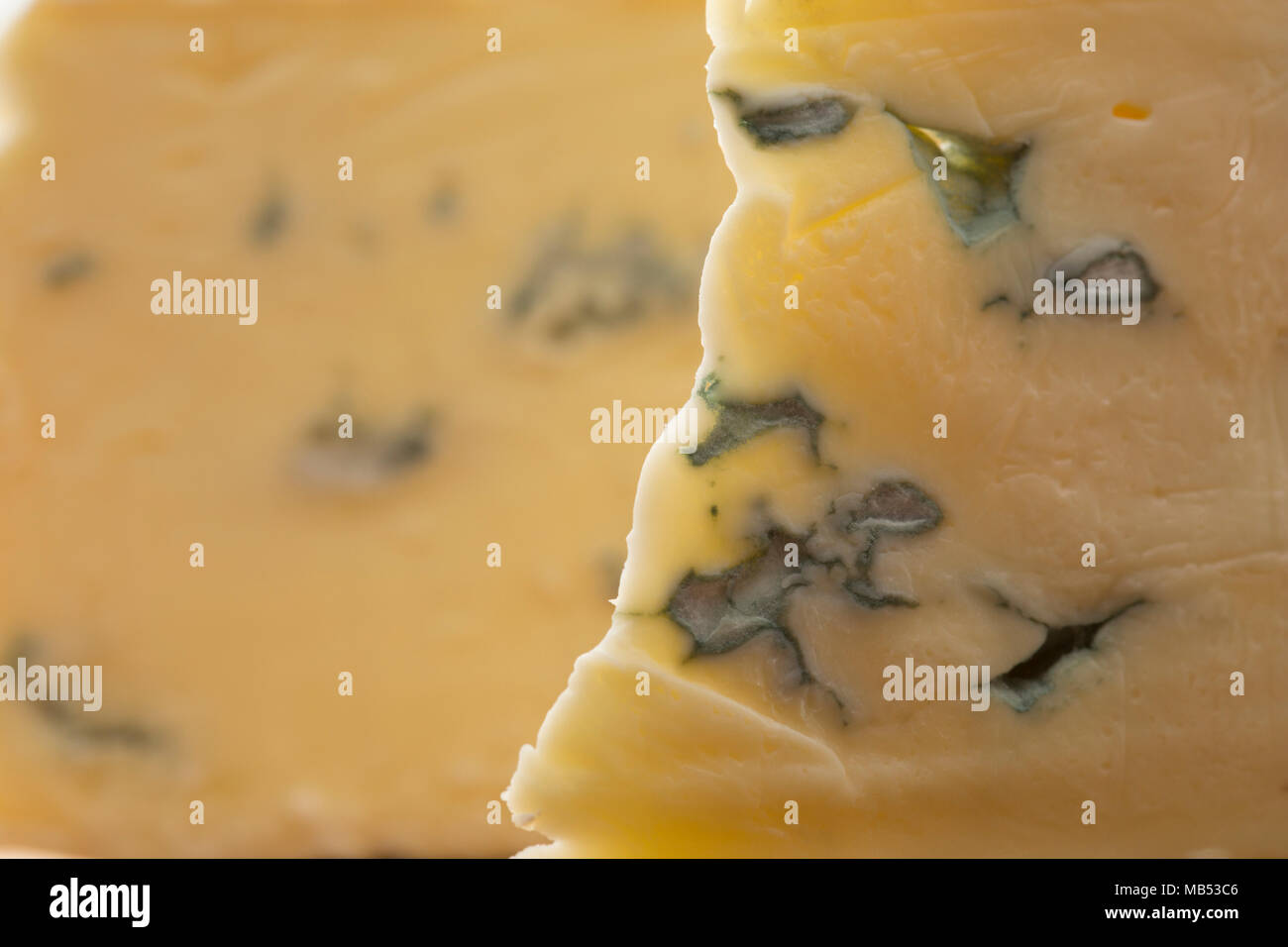 German cambozola cheese, also known as blue brie, bought from a ...