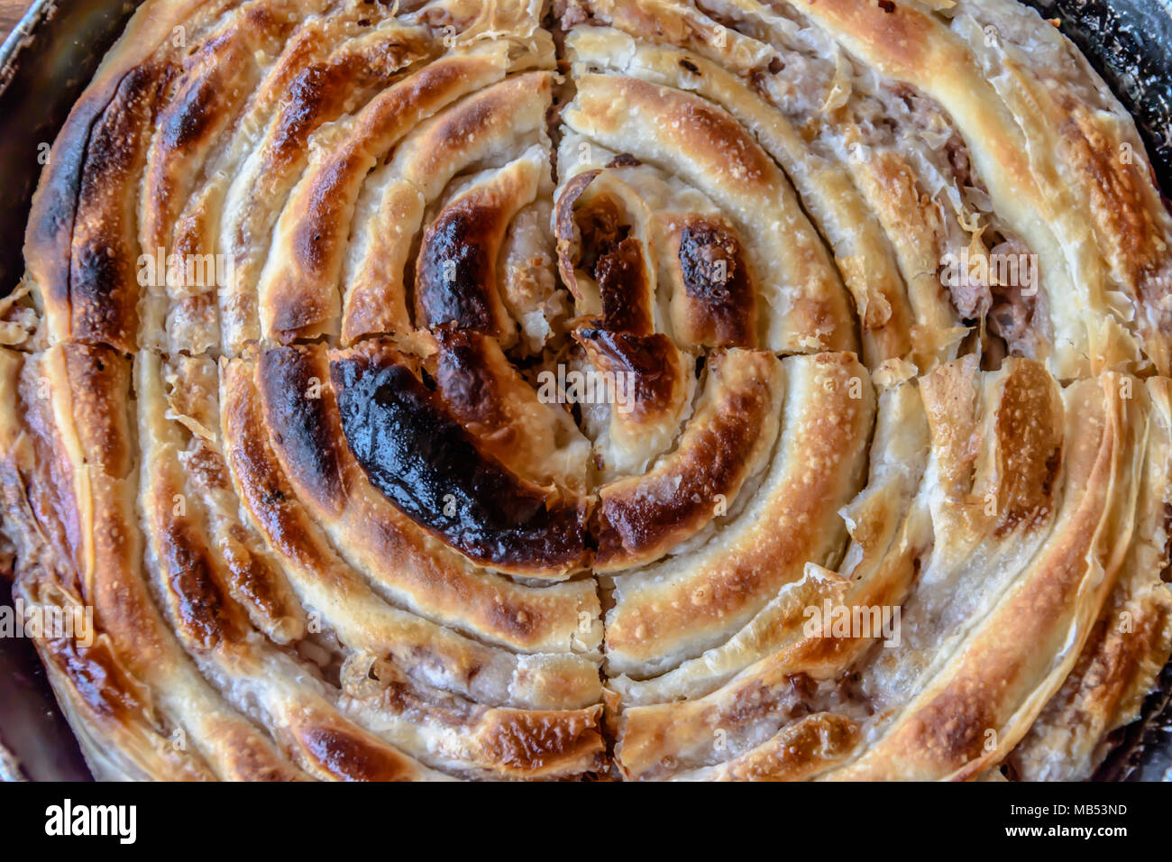 Eating burek hi-res stock photography and images - Alamy