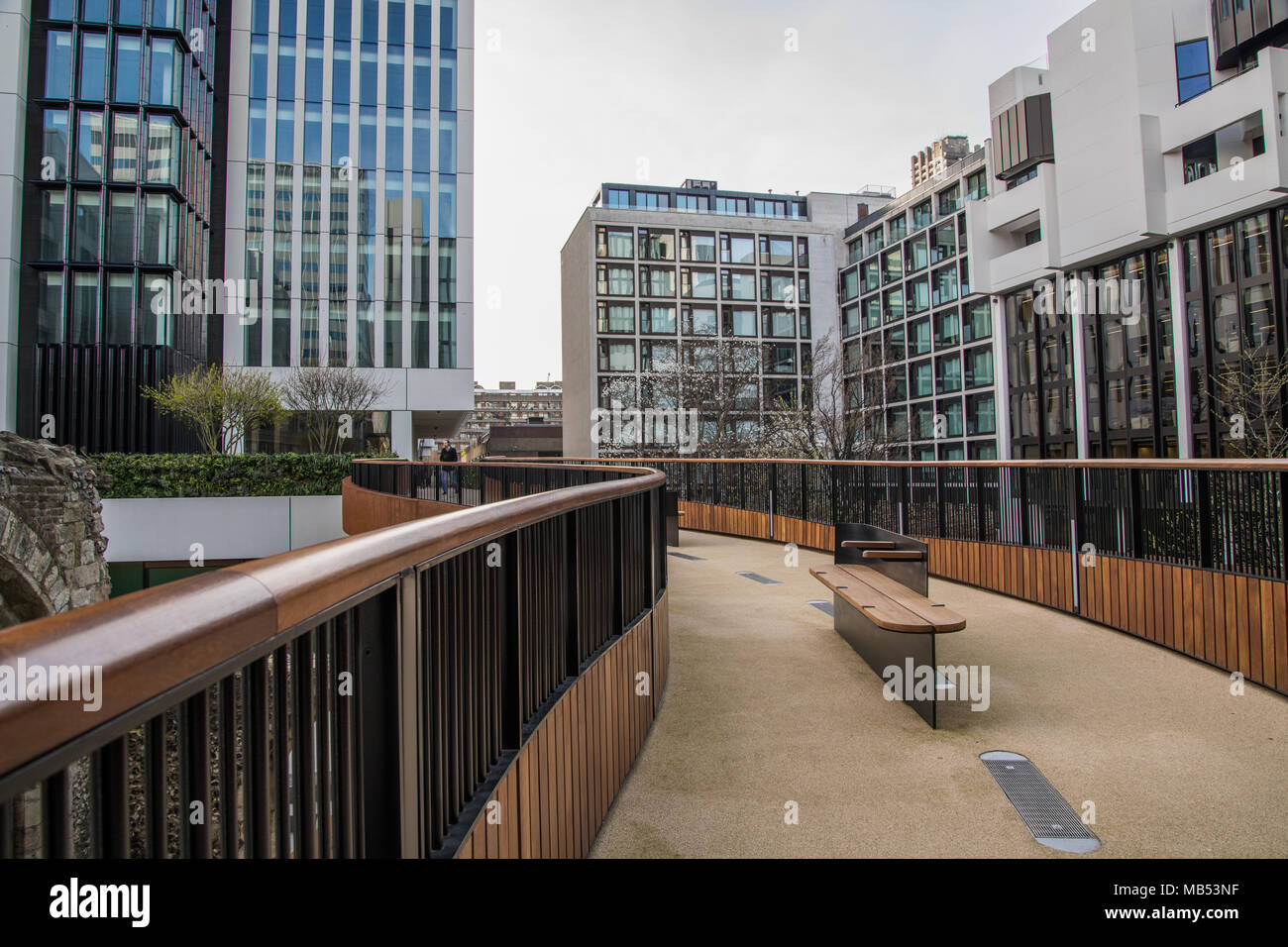New Highwalk at Barbican, London Stock Photo - Alamy