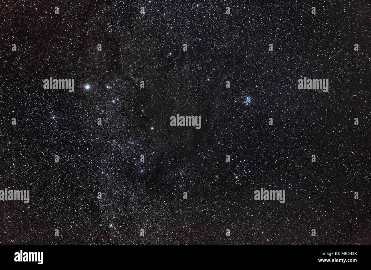 Zodiacal Constellation of Taurus with its star clusters, Pleiades and Hyades Stock Photo - Alamy