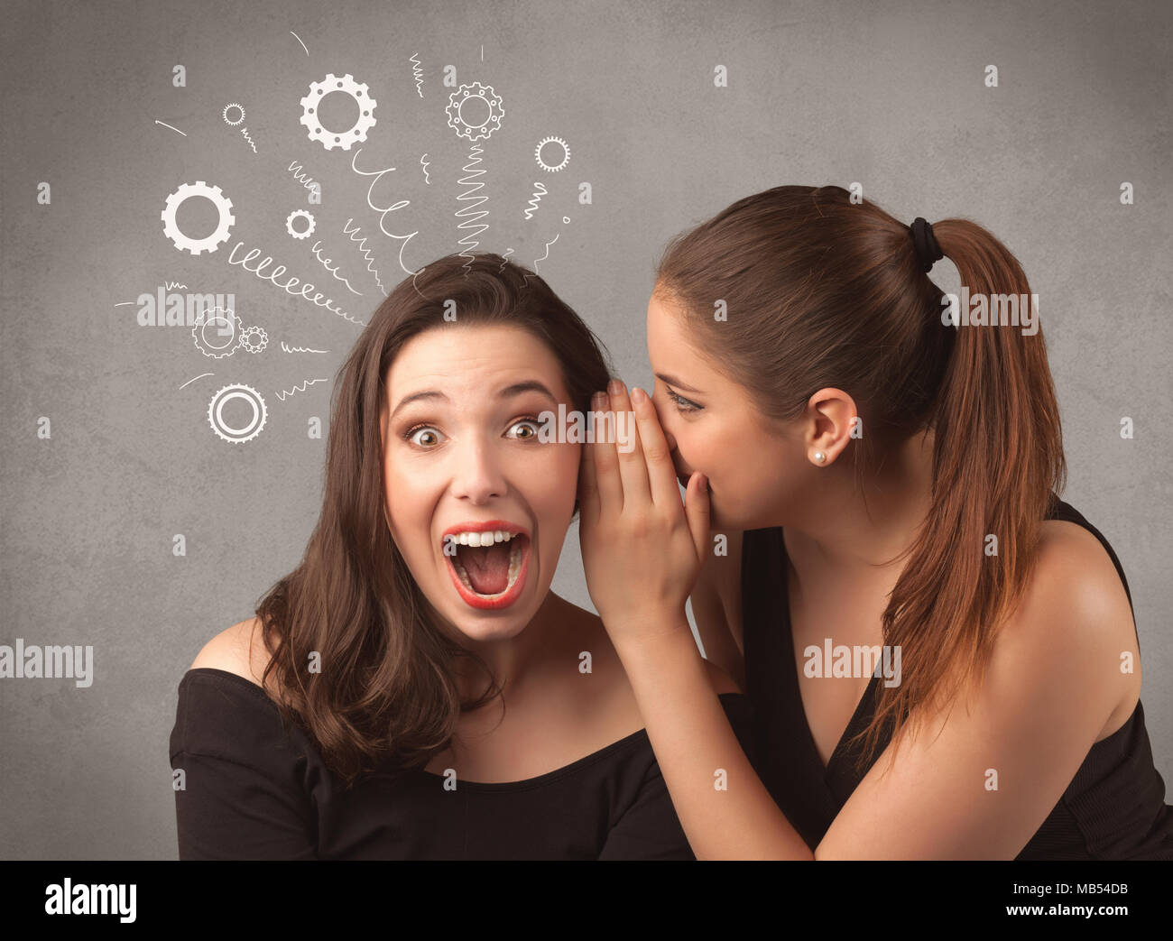 Women Telling A Secret