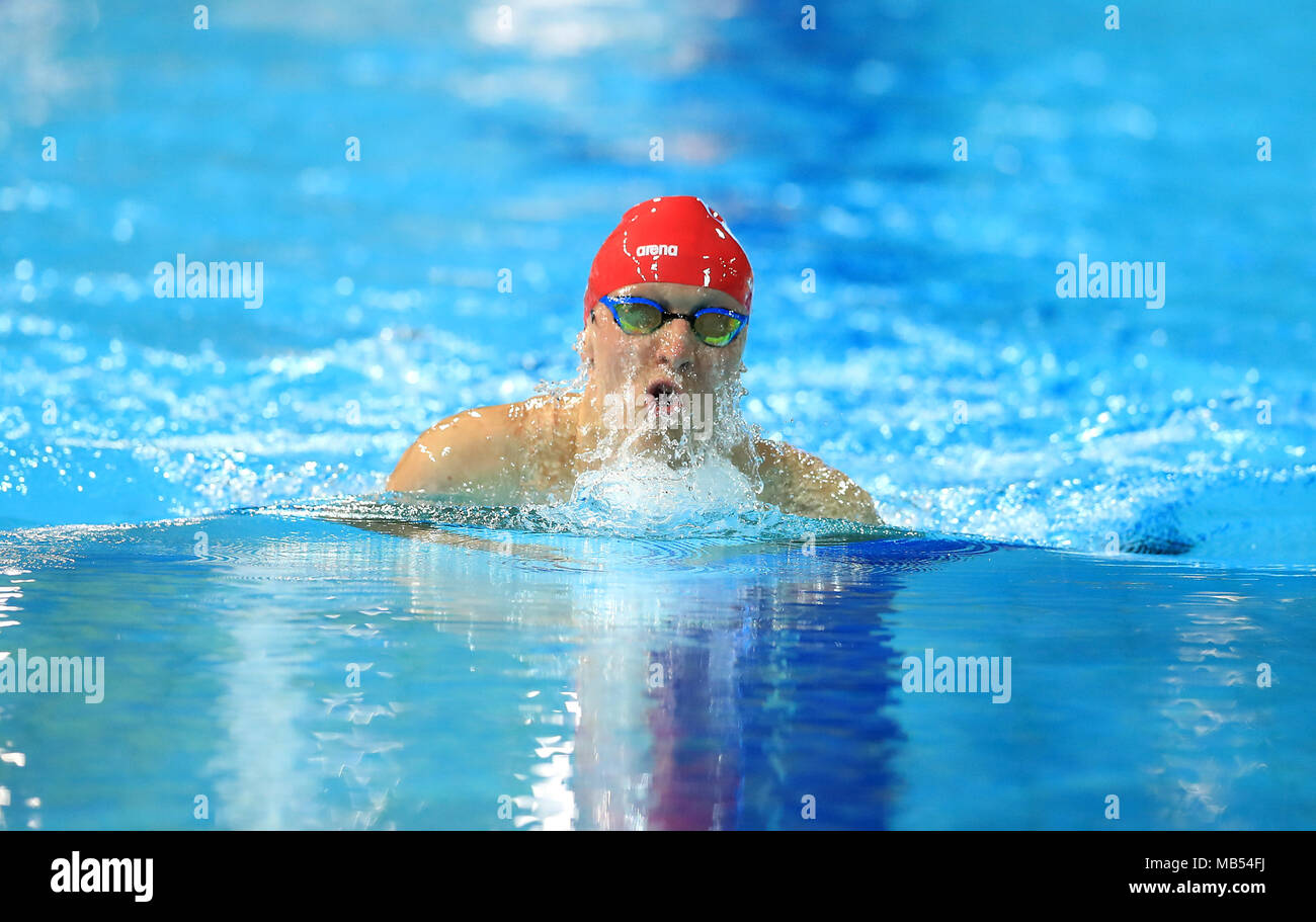 England's Jacob Leach competes in the Men's SB8 100m Breaststroke Final ...