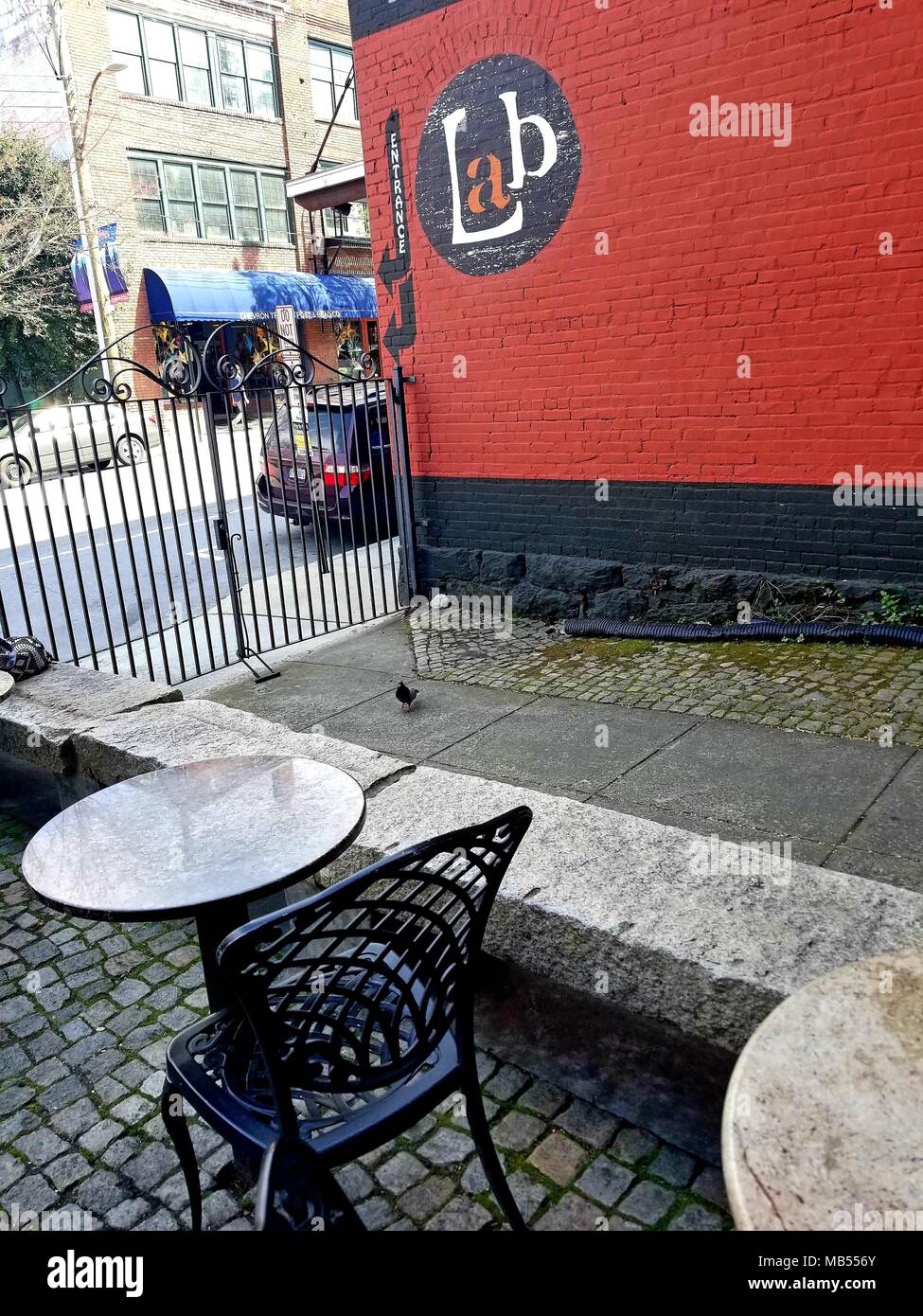 Outdoor Street Scenery Stock Photo - Alamy