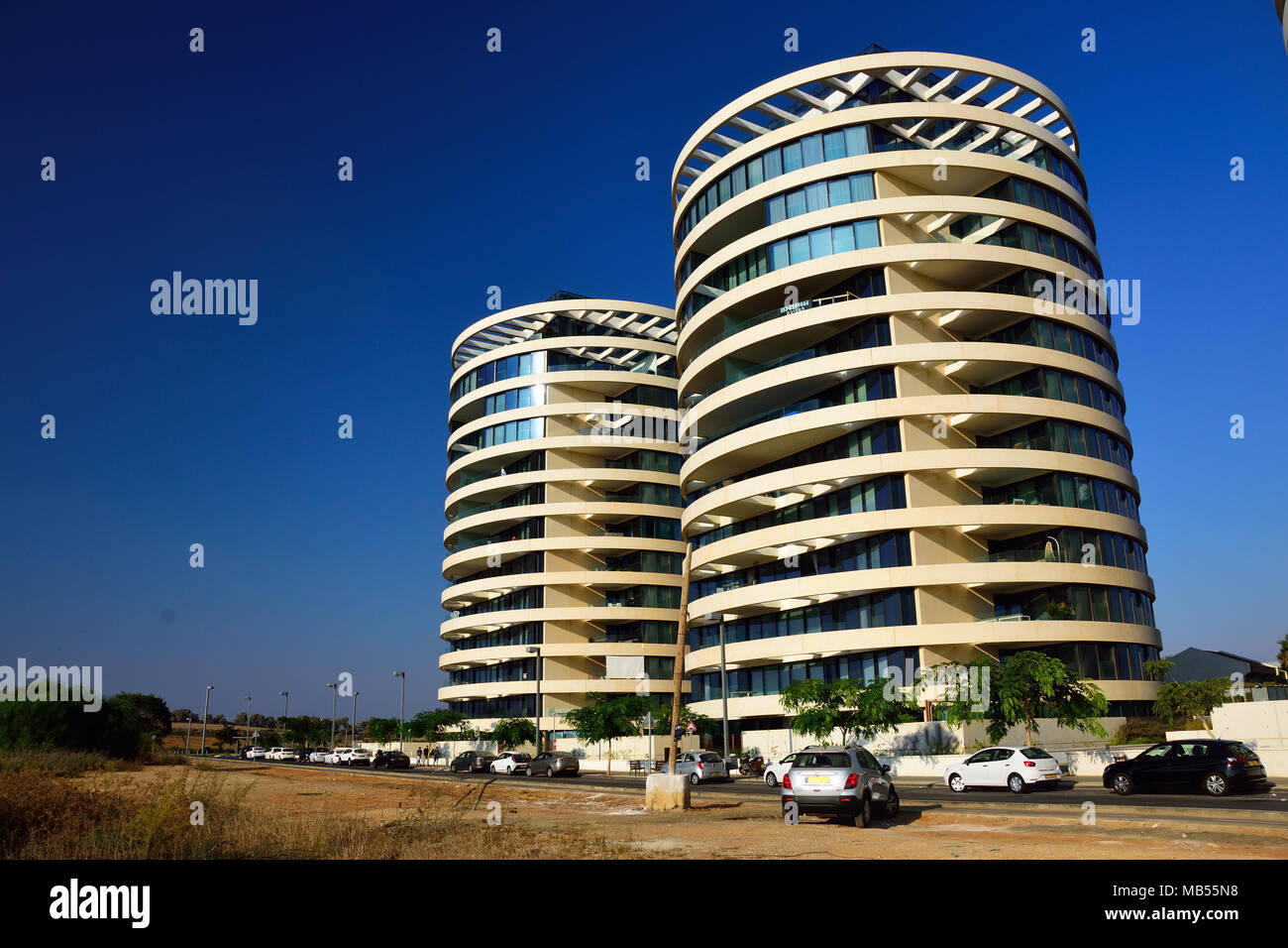 New construction project for leaving buildings in the northern Tel Aviv ...