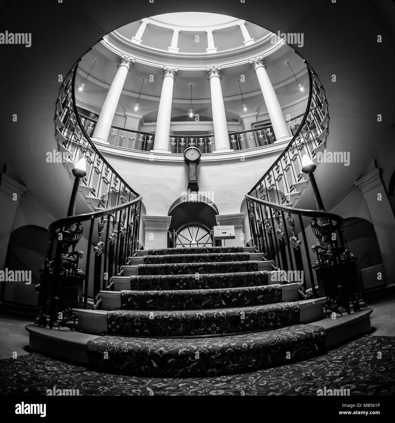 Culzean castle scotland staircase hi-res stock photography and images ...