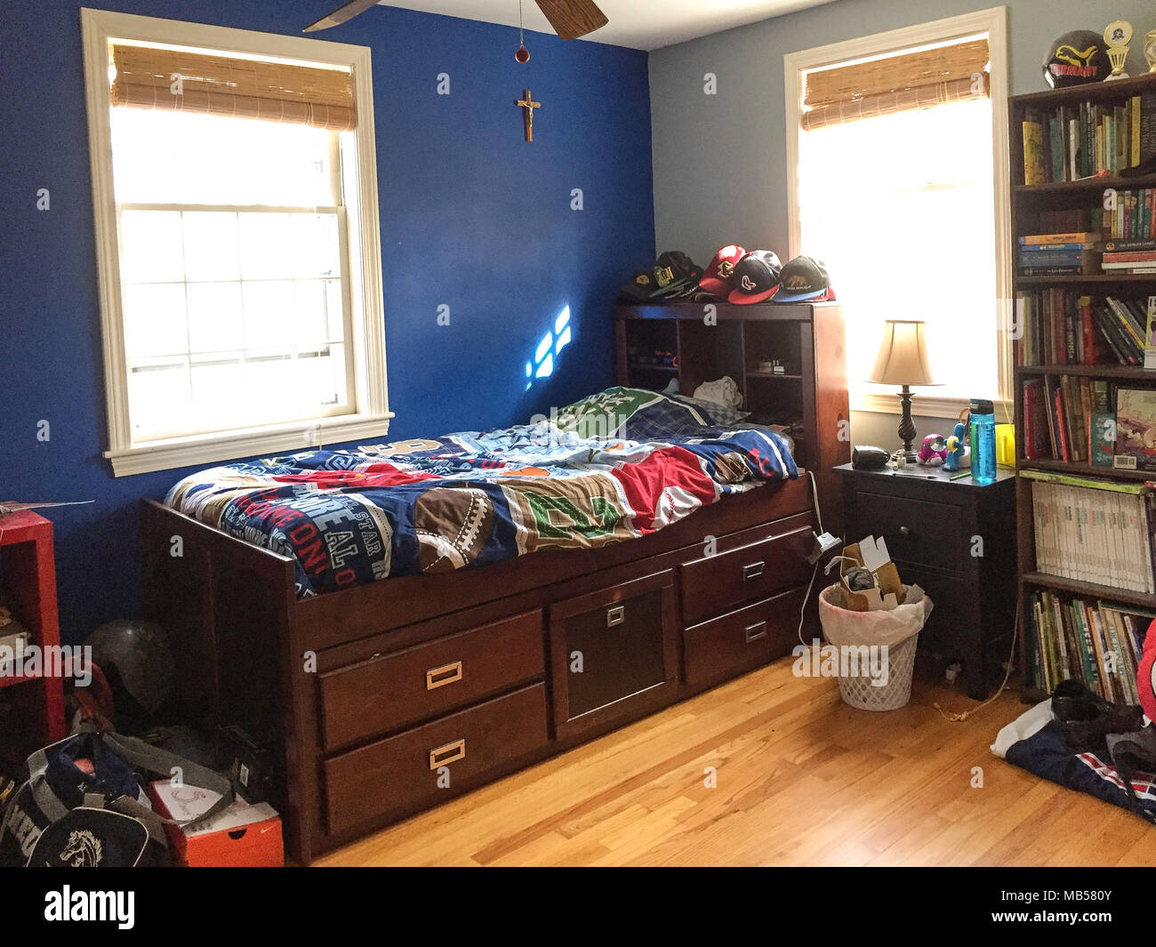Cluttered bedroom hi-res stock photography and images - Alamy