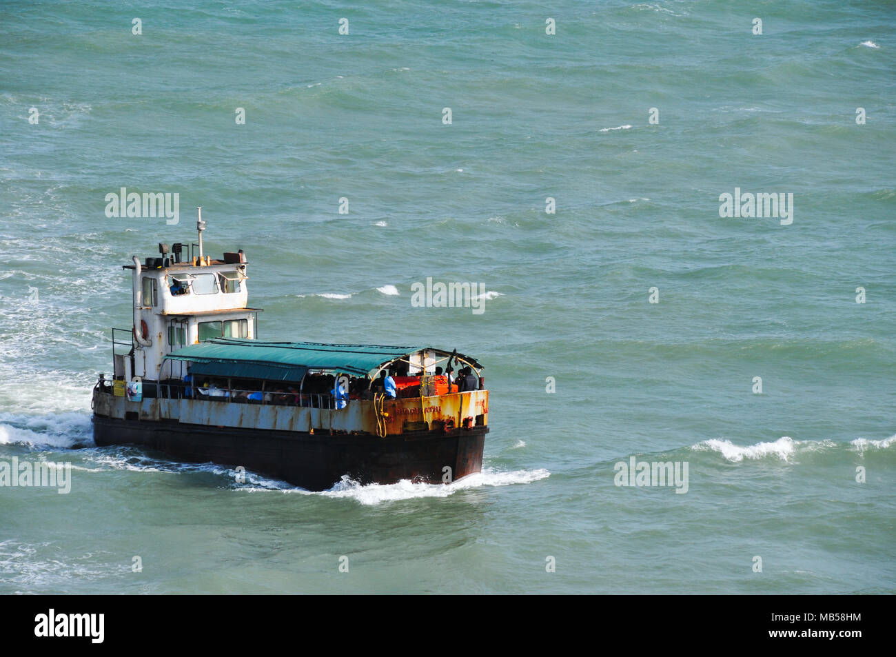 rusty old ferry Stock Photo - Alamy