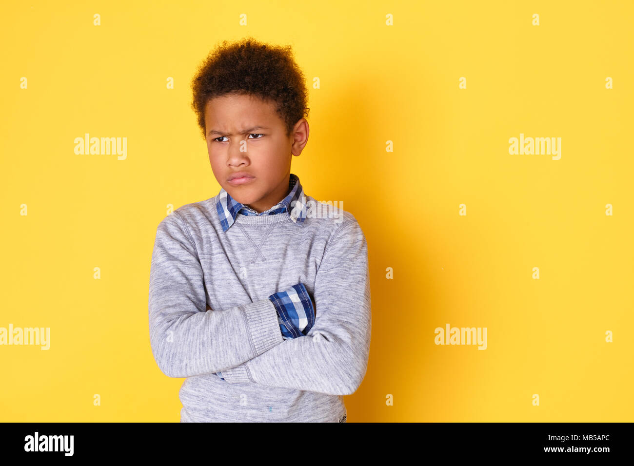 Moody angry teenager boy hi-res stock photography and images - Alamy