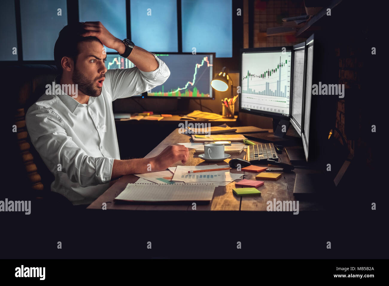 Trading disappointed hi-res stock photography and images - Alamy