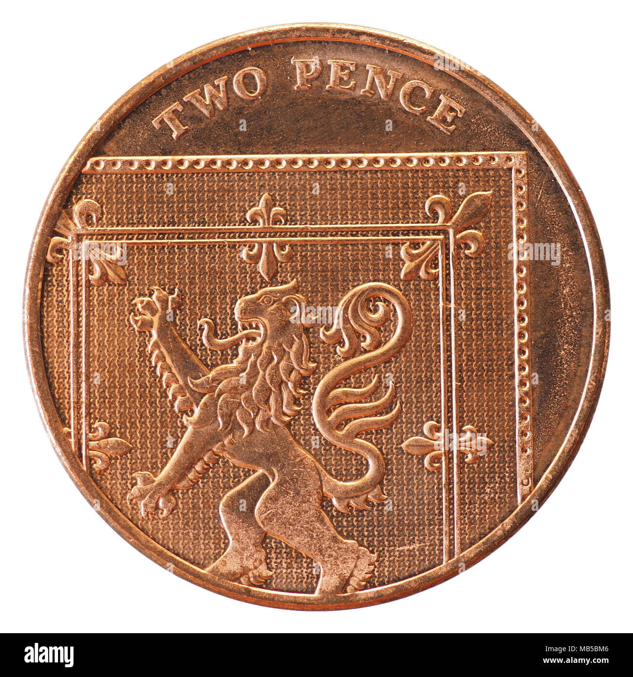 2 pence coin hi-res stock photography and images - Alamy