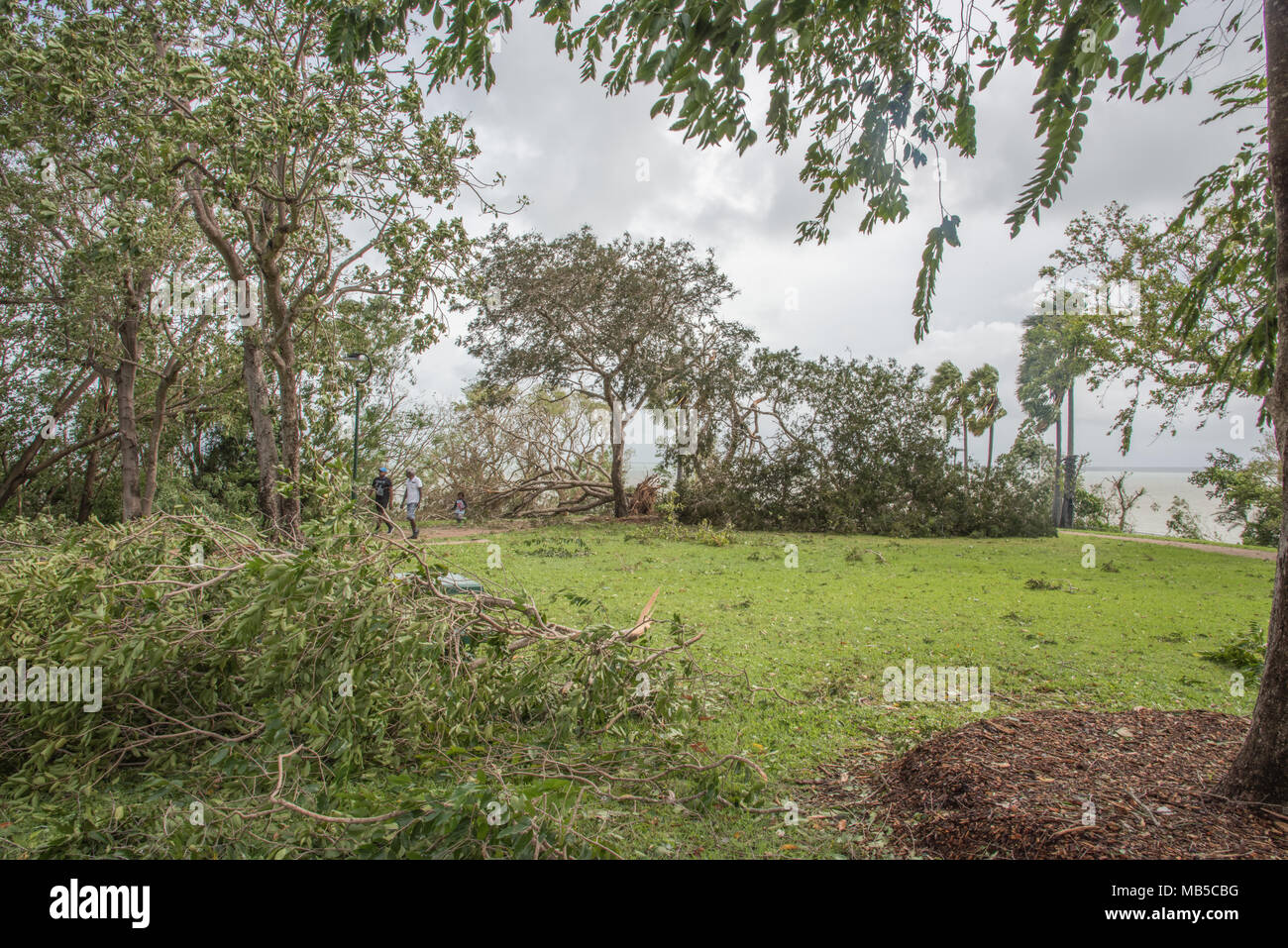 Darwin,NT,Australia-March 17,2018: Group of people walking through ...
