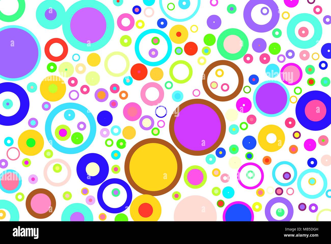 Graphic Design Pattern Circles