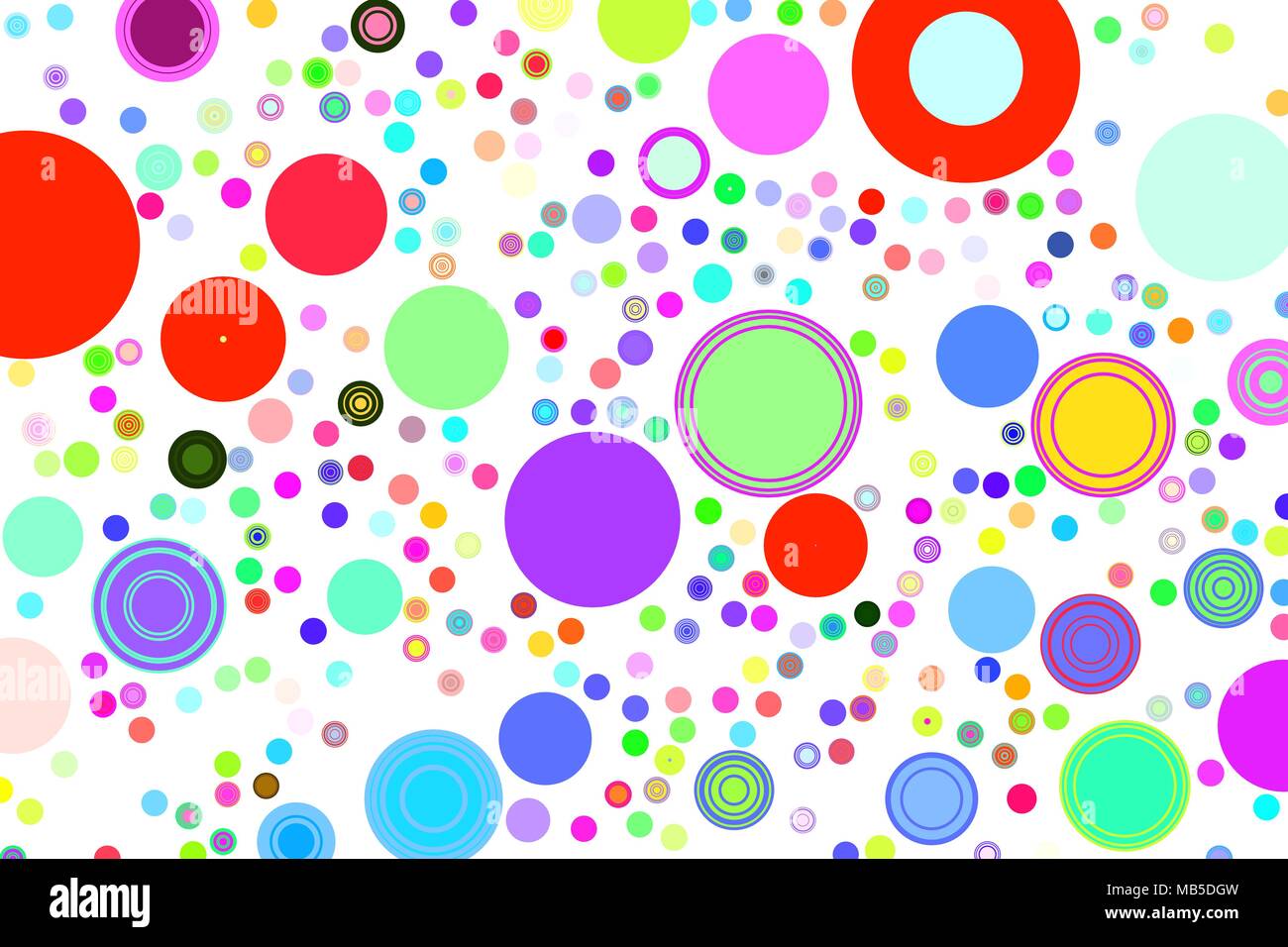 Modern geometrical circles, bubbles, sphere or ellipses background ...