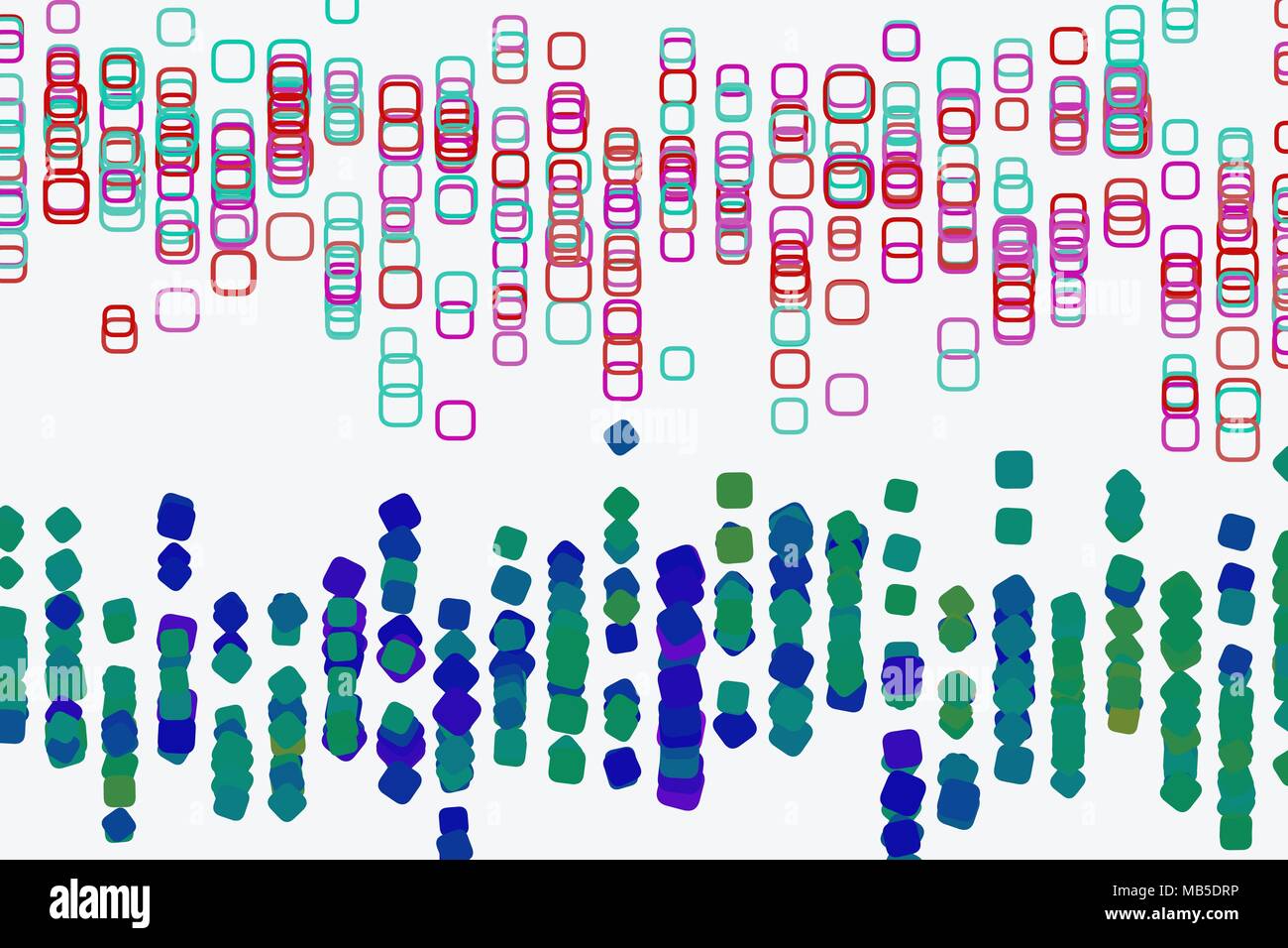 Conceptual background mixed pattern for design. Vector illustration ...