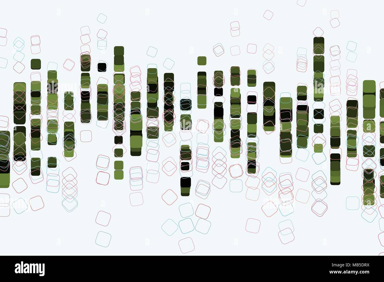 Abstract Background With Shape Of Mixed Pattern Vector Illustration Graphic Stock Vector Image