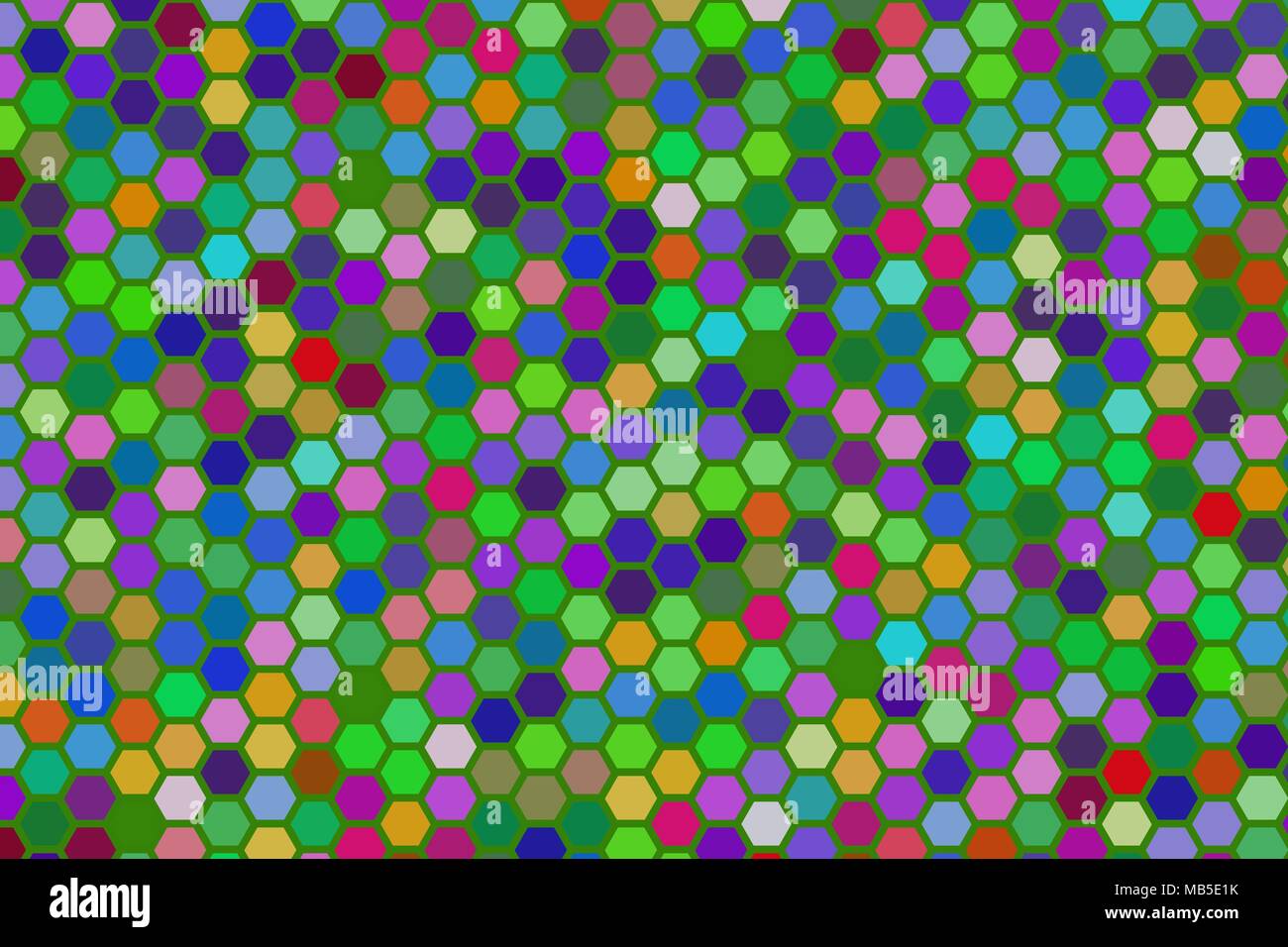 Background abstract hexagon pattern for design. Style of mosaic or tile ...