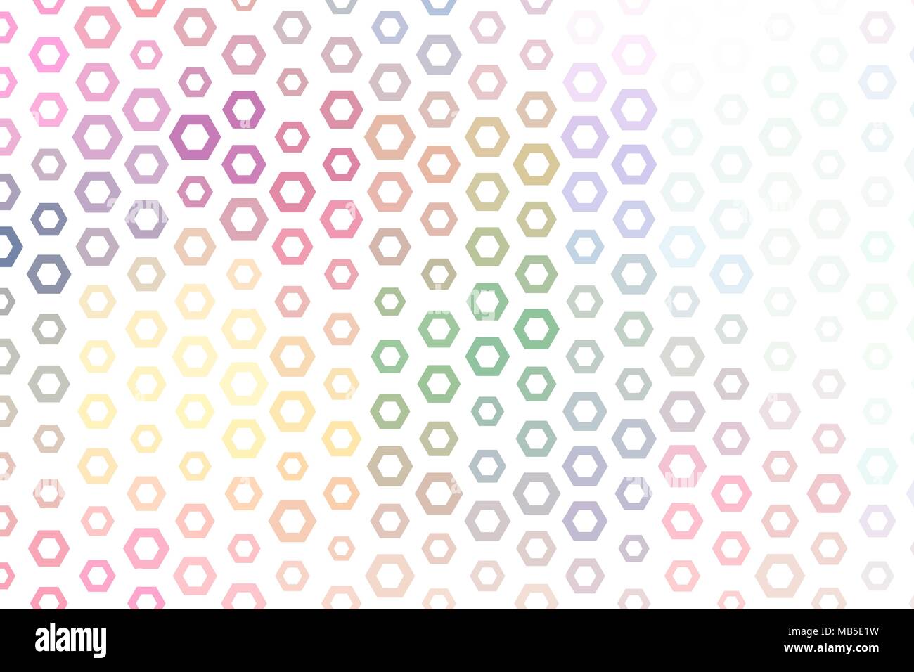 Abstract conceptual hexagon pattern. Good for web page, graphic design ...