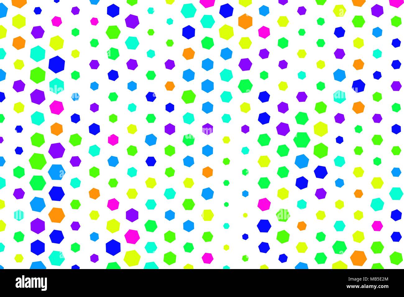 Background abstract hexagon pattern for design. Style of mosaic or tile ...