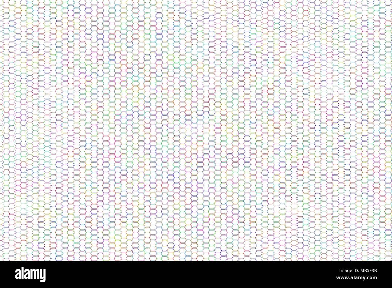 Abstract geometric hexagon pattern, colorful & artistic for graphic ...