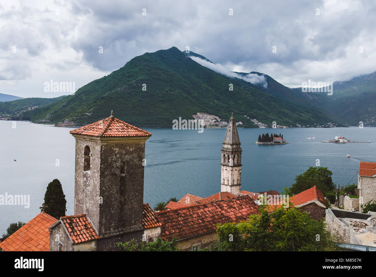 Panorama perast old town hi-res stock photography and images - Alamy