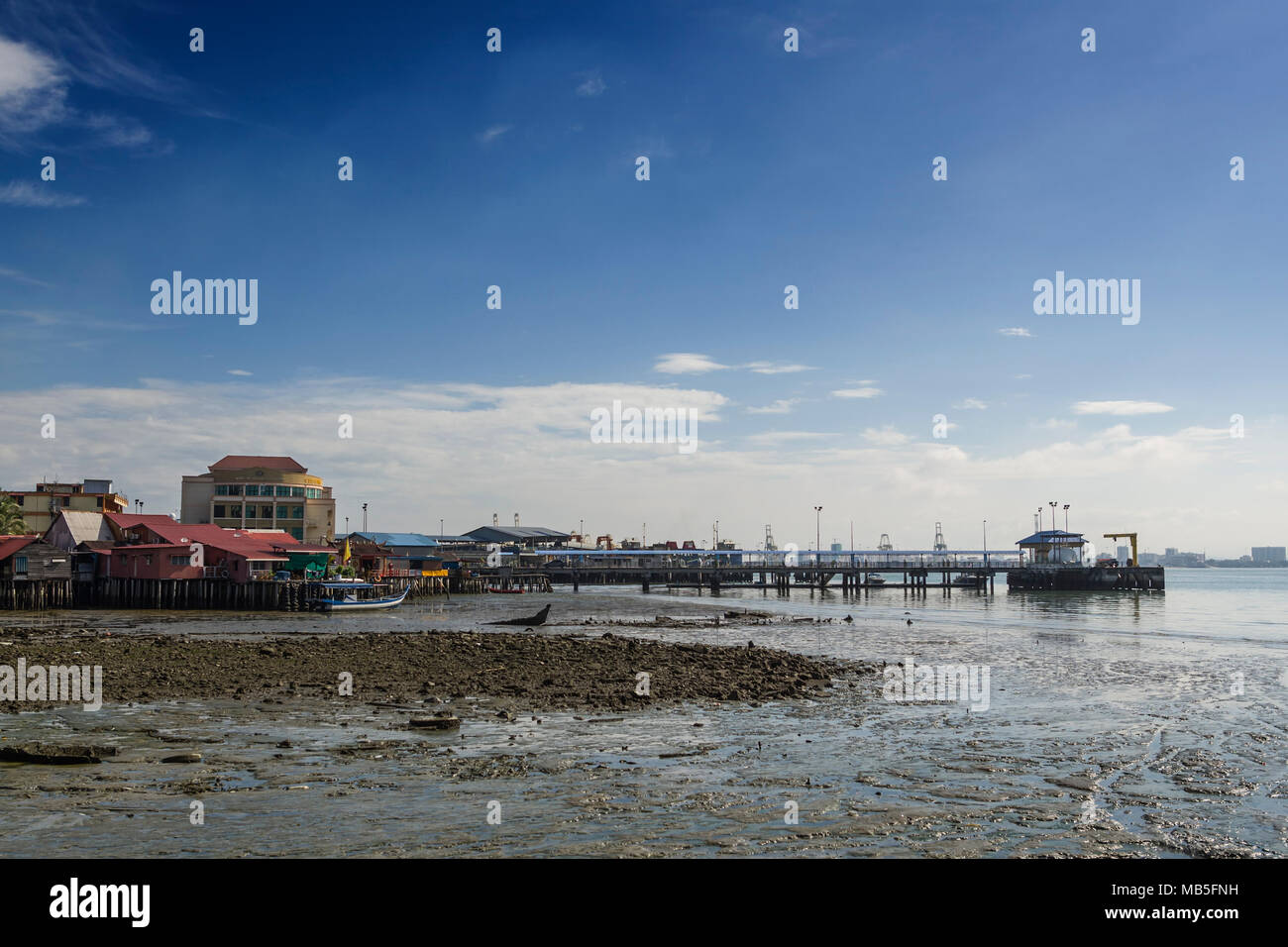 View from Chew Village Jetty, Penang, Malaysia - Chew Jetty, one of the ...