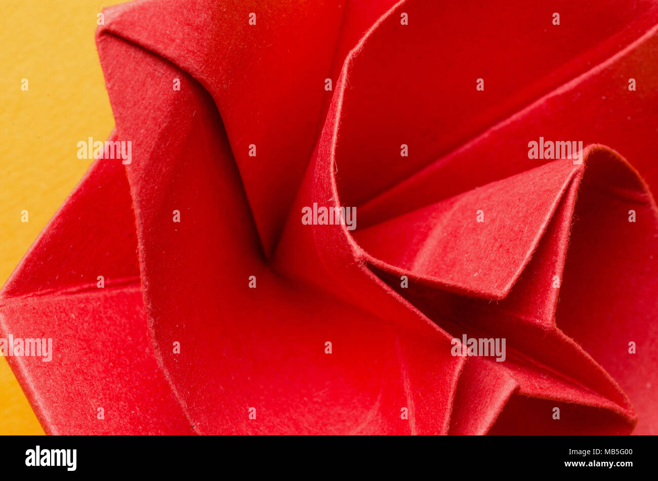 Origami rose hi-res stock photography and images - Alamy