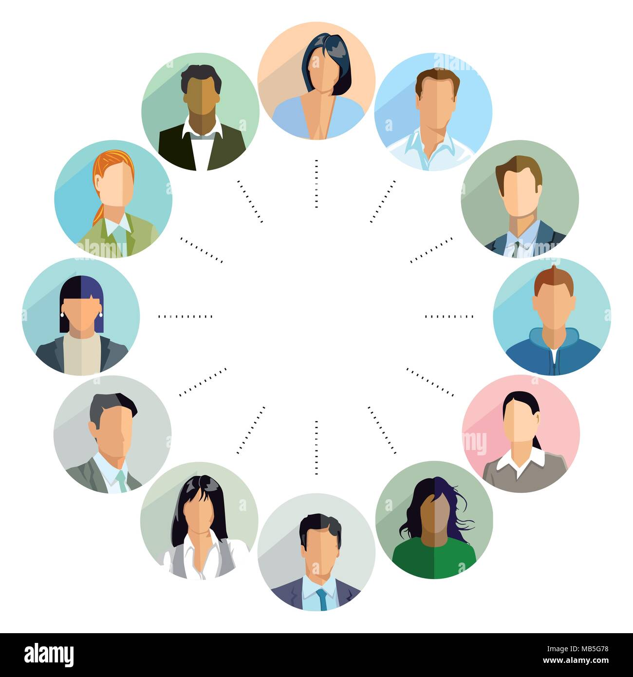 Groups of candidates, illustration Stock Vector Image & Art - Alamy