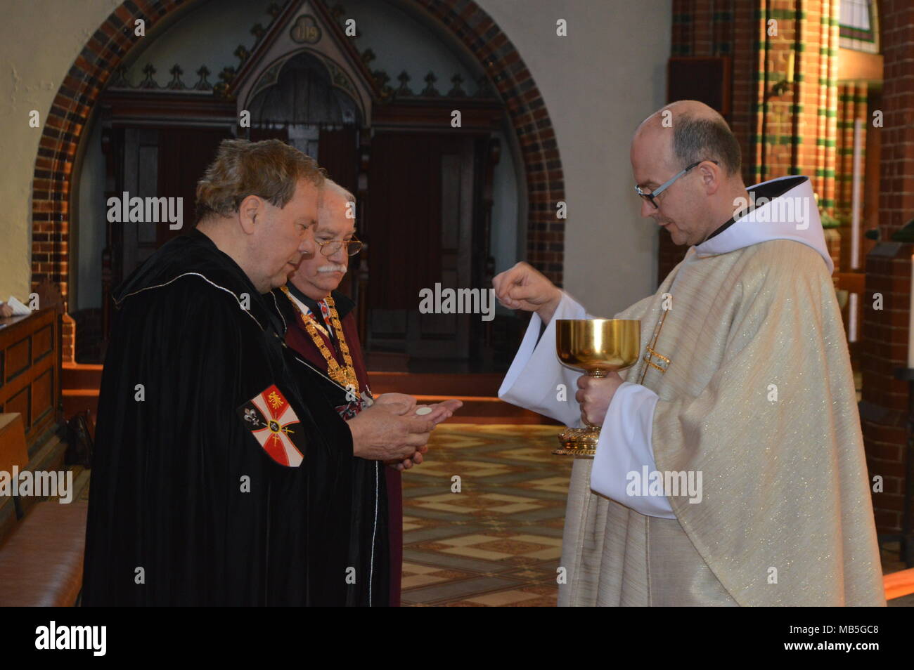 sankt michael orden goerlitz grossmeyster ehrenbrecht Stock Photo - Alamy