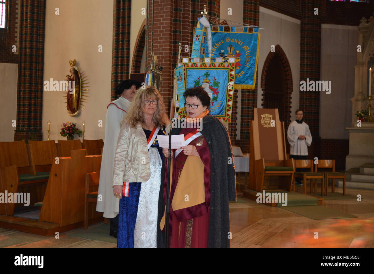 sankt michael orden goerlitz grossmeyster ehrenbrecht Stock Photo - Alamy